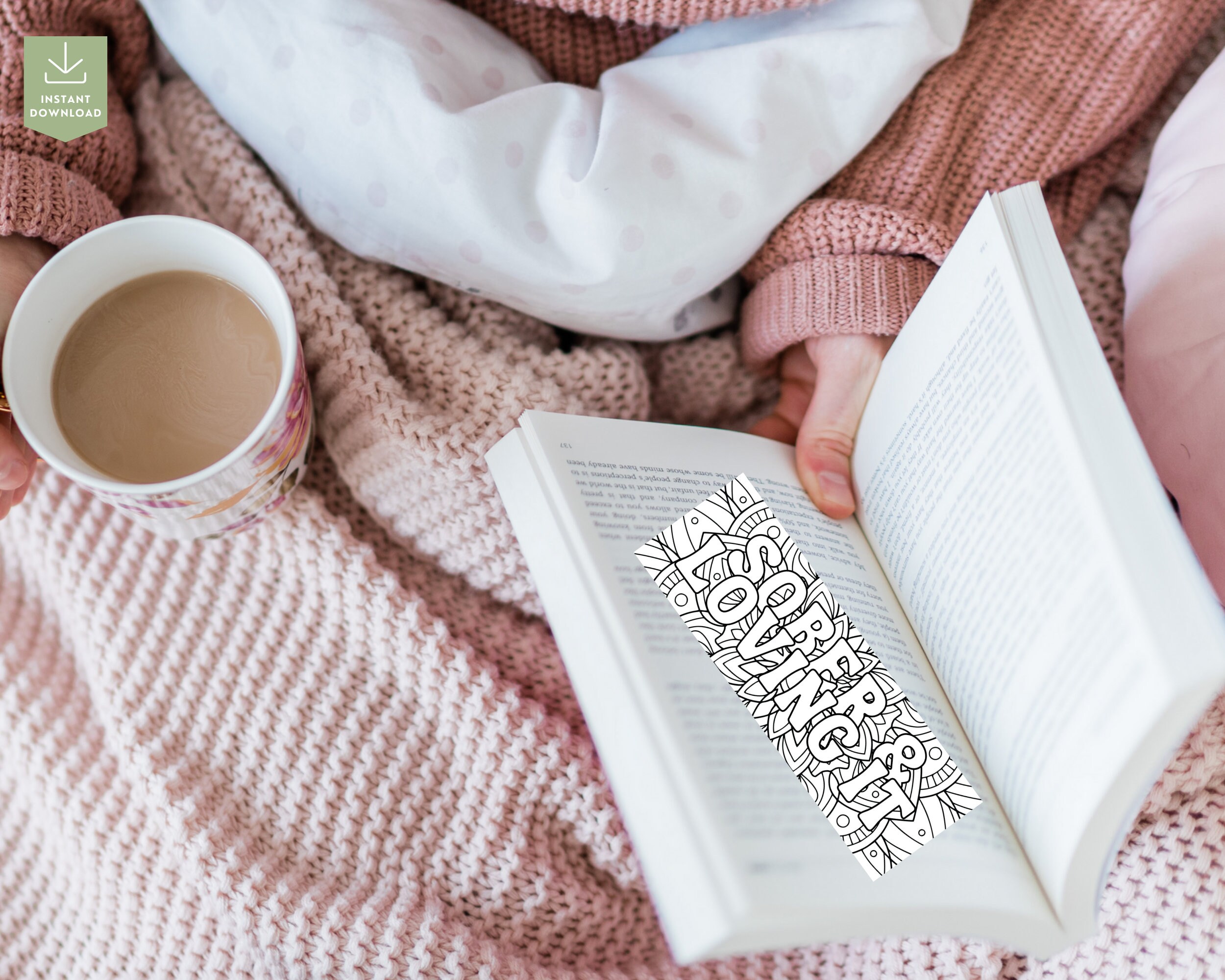 Sobriety Coloring Bookmarks, Printable Addiction Recovery Book Mark Set ...