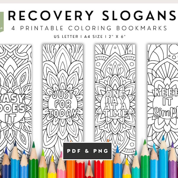 Recovery Coloring Pages - Etsy