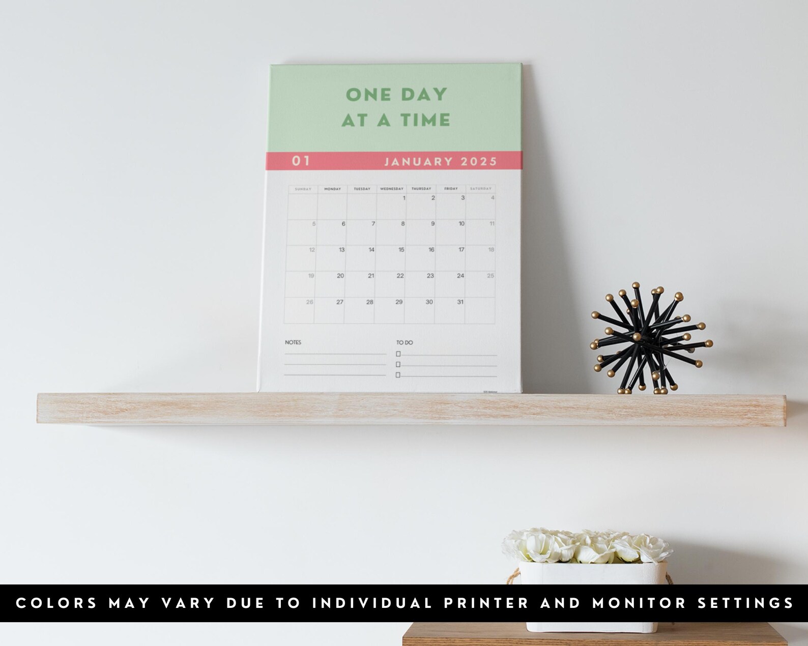 2025 Sobriety Calendar Motivational AA Quotes, Printable Monthly ...