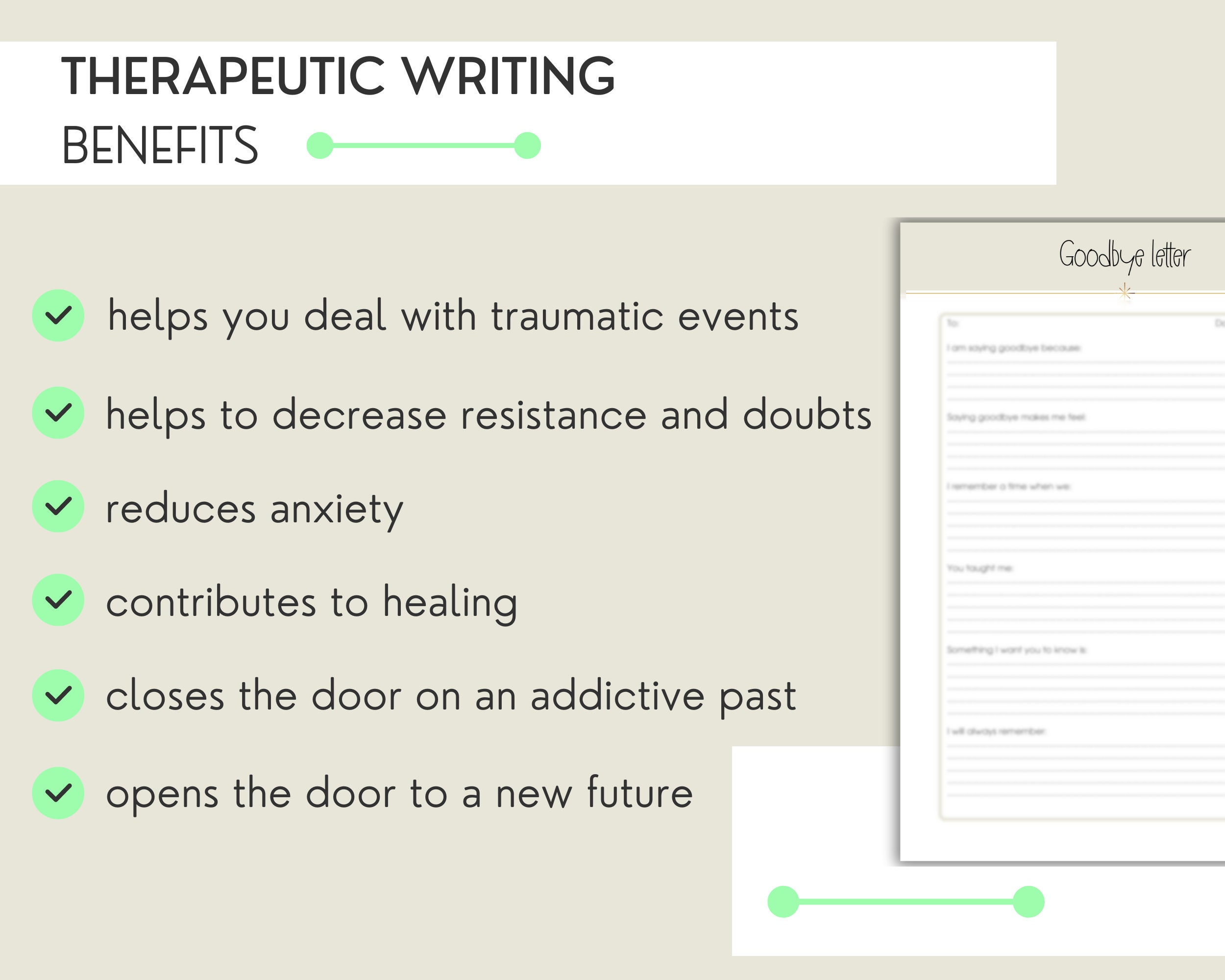 Addiction Recovery Letters, Therapy Worksheets, Theraputic Writing ...