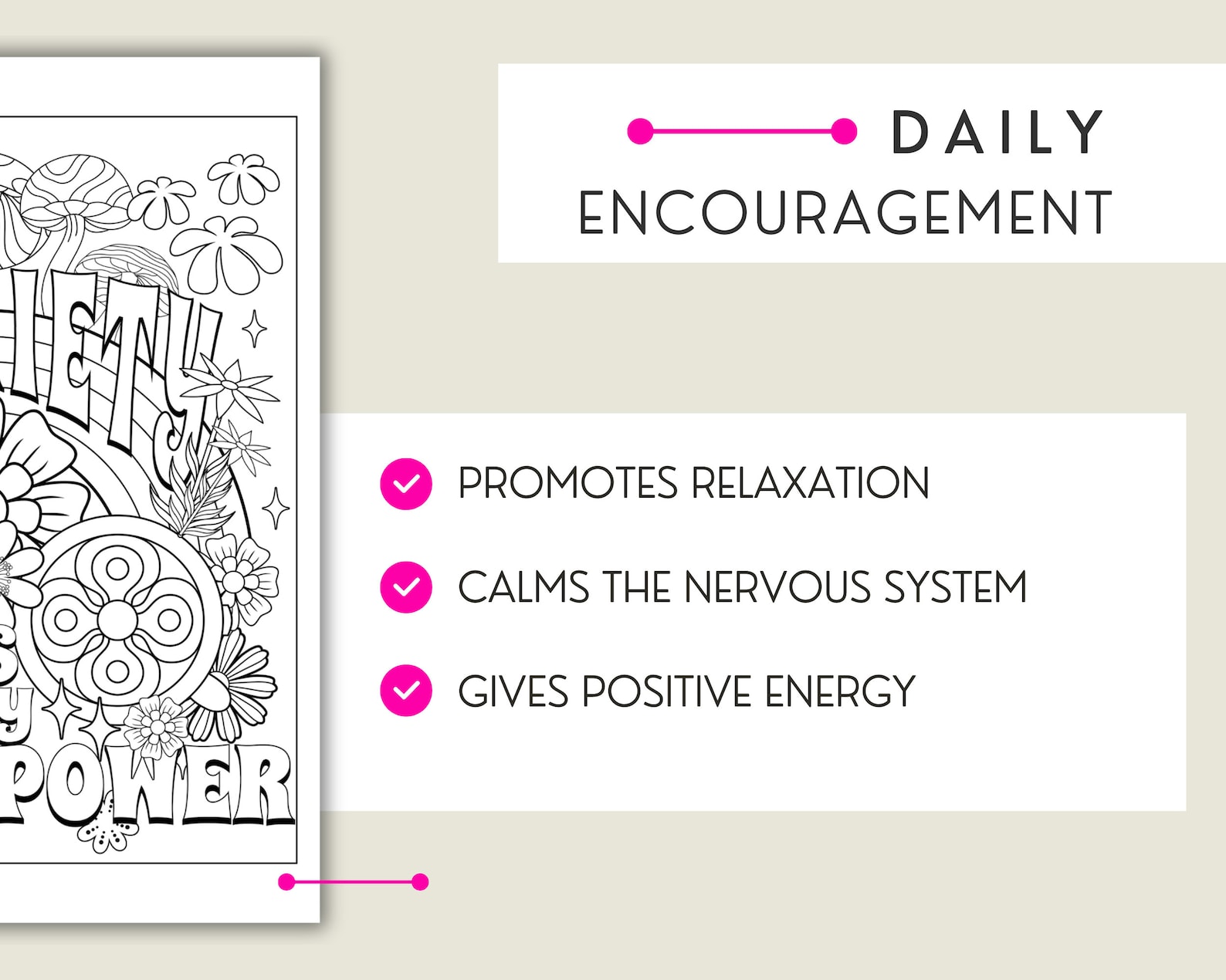 Sobriety Coloring Pages, Retro Groovy Addiction Recovery Coloring Book ...