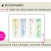 Bookmarks Set One Day at A Time, AA Quotes and Sayings, Printable PDF ...
