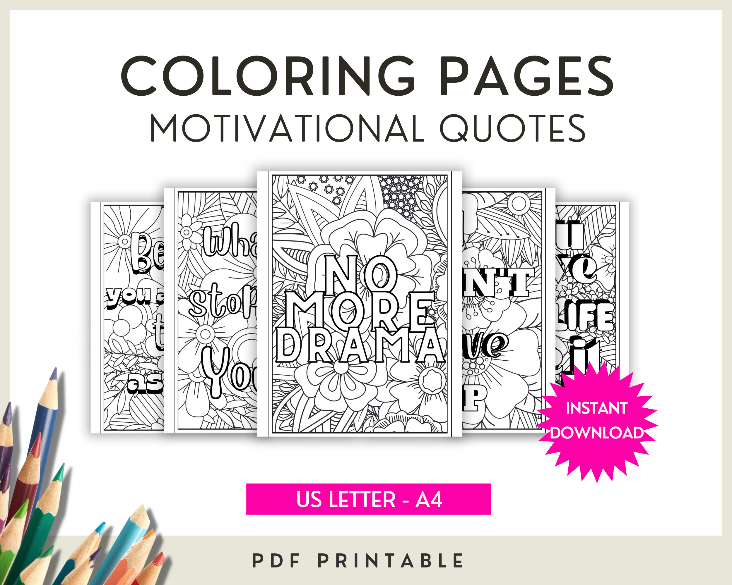 Teen Quote Coloring Pages