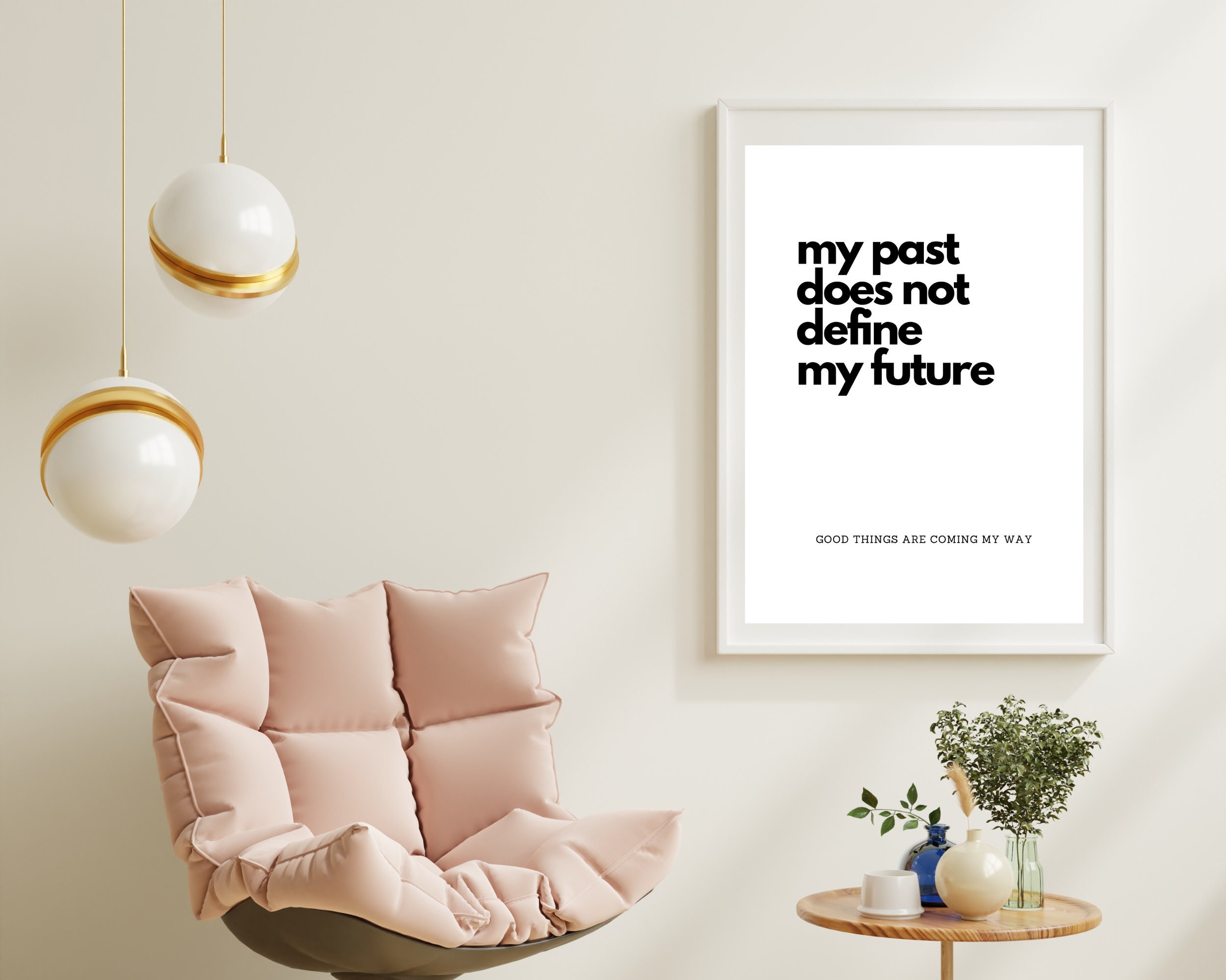 Motivational Poster: My Past Does Not Define My Future, Home or ...