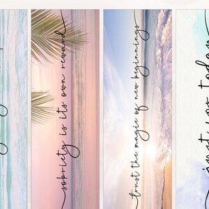 Printable Sobriety Bookmark Set, Motivational Addiction Recovery Quotes ...
