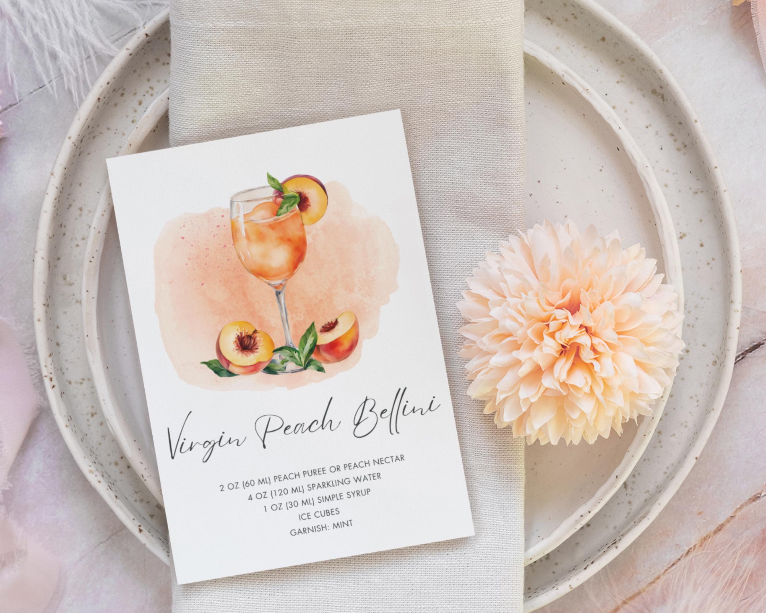 Mocktail Recipe Flashcards, 20 Alcohol-free Drinks Ingredients Cards ...