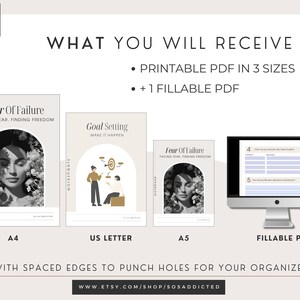 Fear of Failure & Goal Setting Therapy Worksheets, Counselor Resource ...