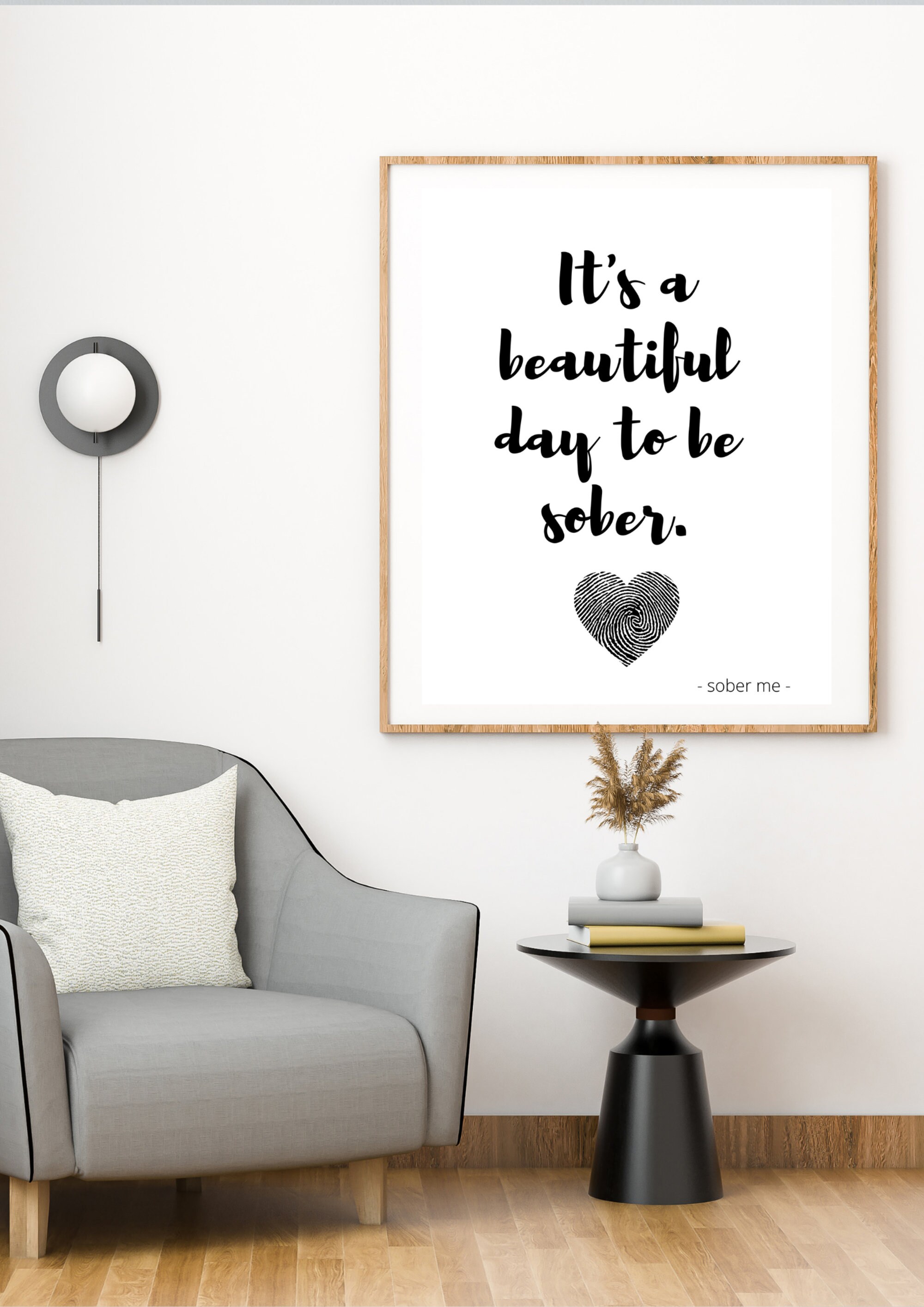 Sobriety Printable Poster for Addiction Recovery Affirmation It's a ...