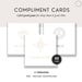 DIGITAL Compliment Cards, Group Therapy Activity Game, Counselor Tool ...