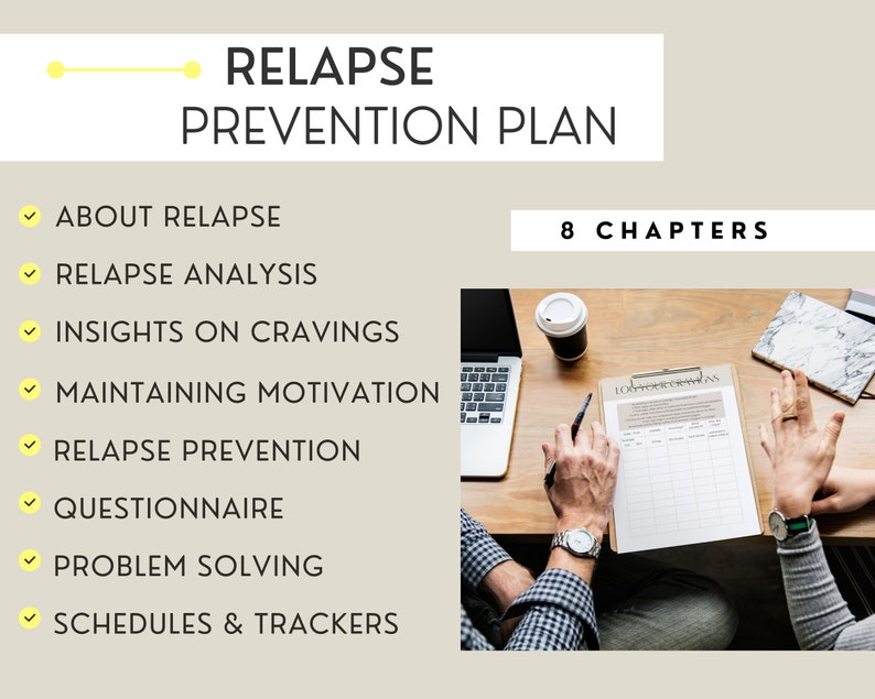Relapse Prevention Plan Counselor Intake Forms, Addiciton Recovery ...