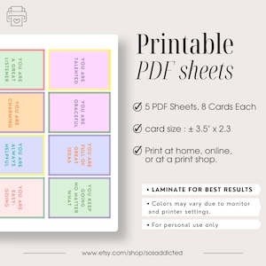 Compliment Game 80 Cards, Group Therapy Activity Counseling Tool ...