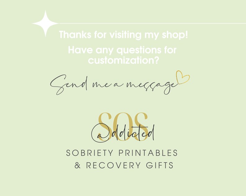 Printable Recovery Card Digital Valentines Card Addiction - Etsy