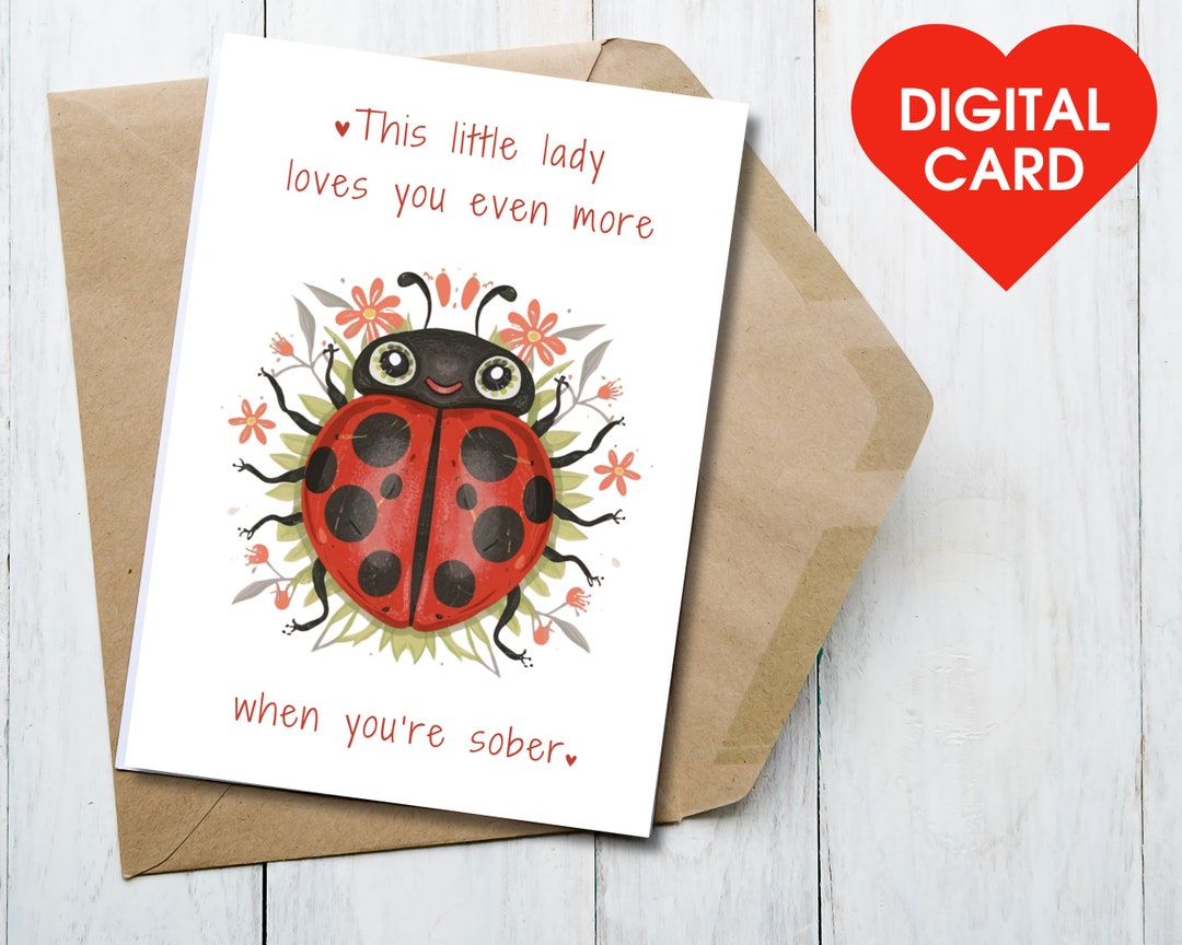 Sobriety Valentine's Card for Husband or Boyfriend in Addiction ...