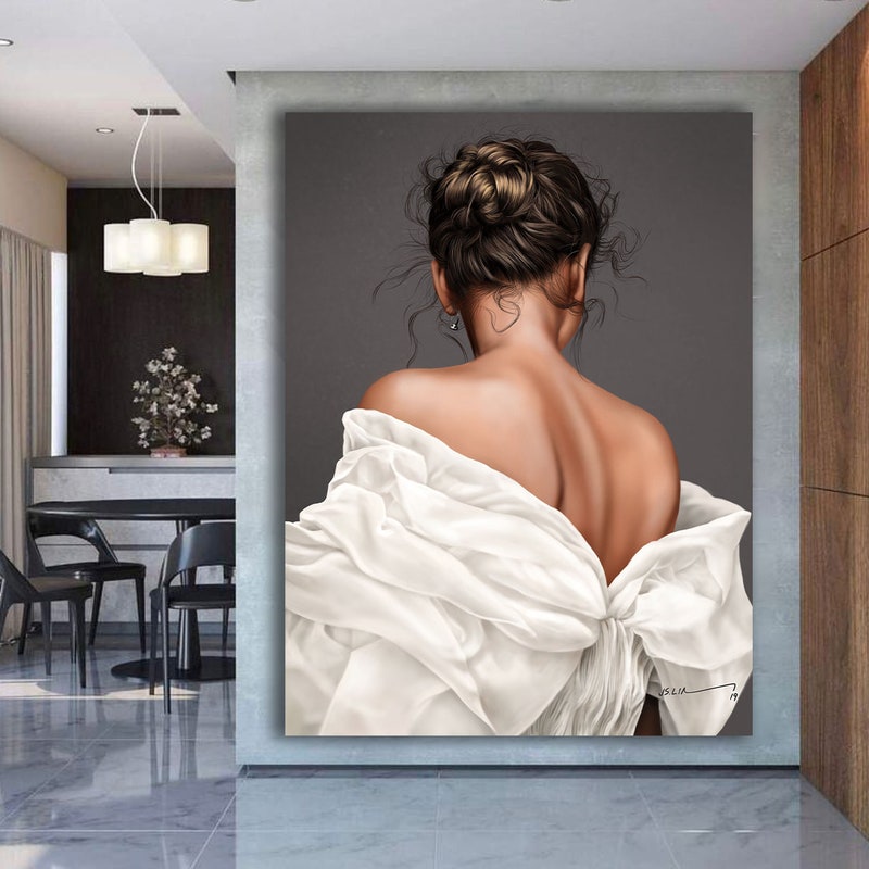 Woman Back Painting - Etsy