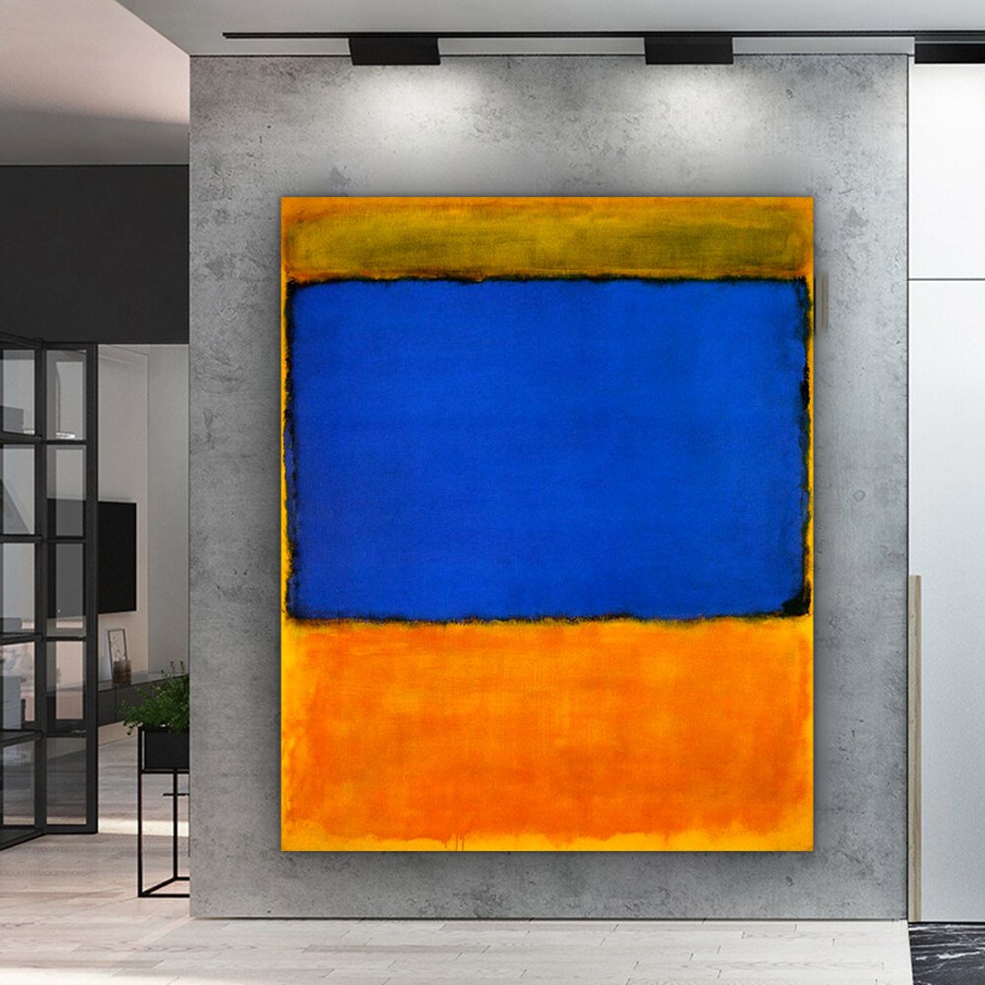 Mark Rothko Canvas Painting ,rothko Print, Rothko Reproduction, Rothko ...