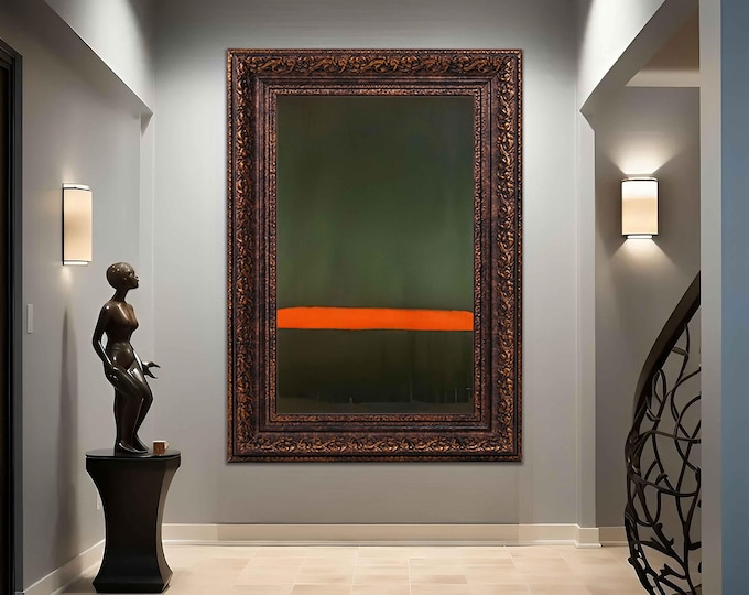 Mark Rothko Canvas Painting, Mark Rothko Production, Mark Rothko Art ...