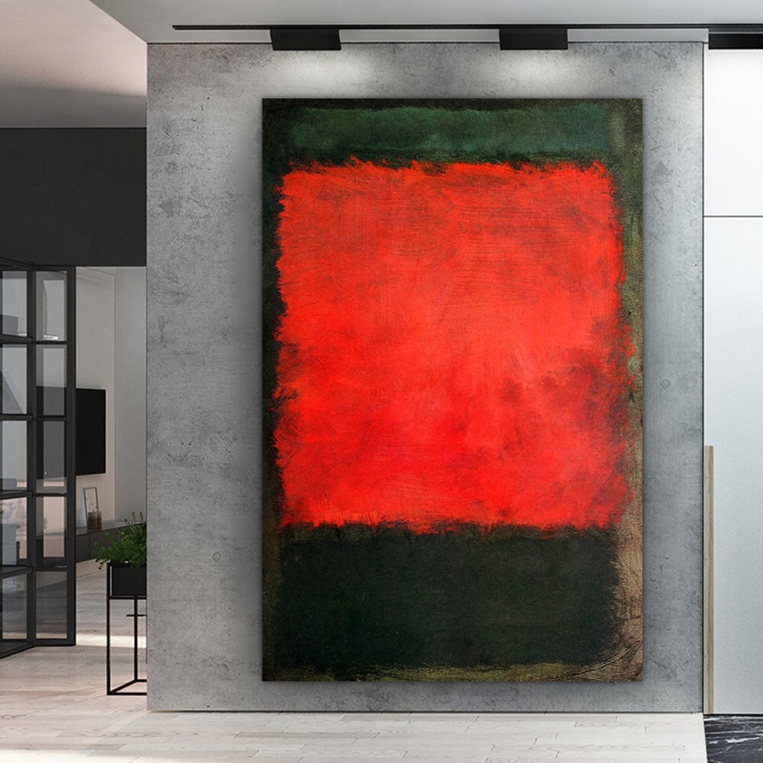 Mark Rothko Canvas Painting ,rothko Print, Rothko Reproduction, Rothko ...