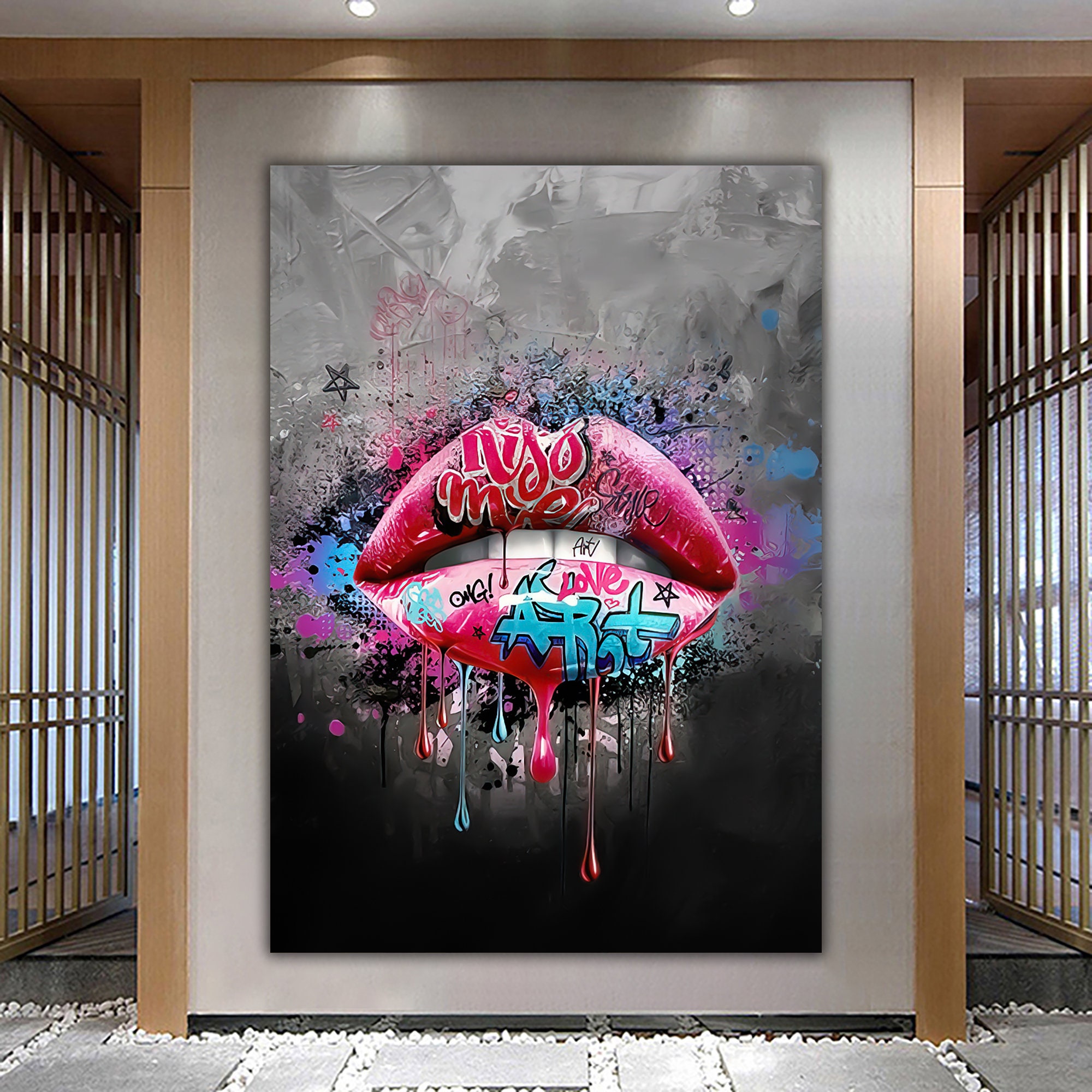 Paint Lip Art