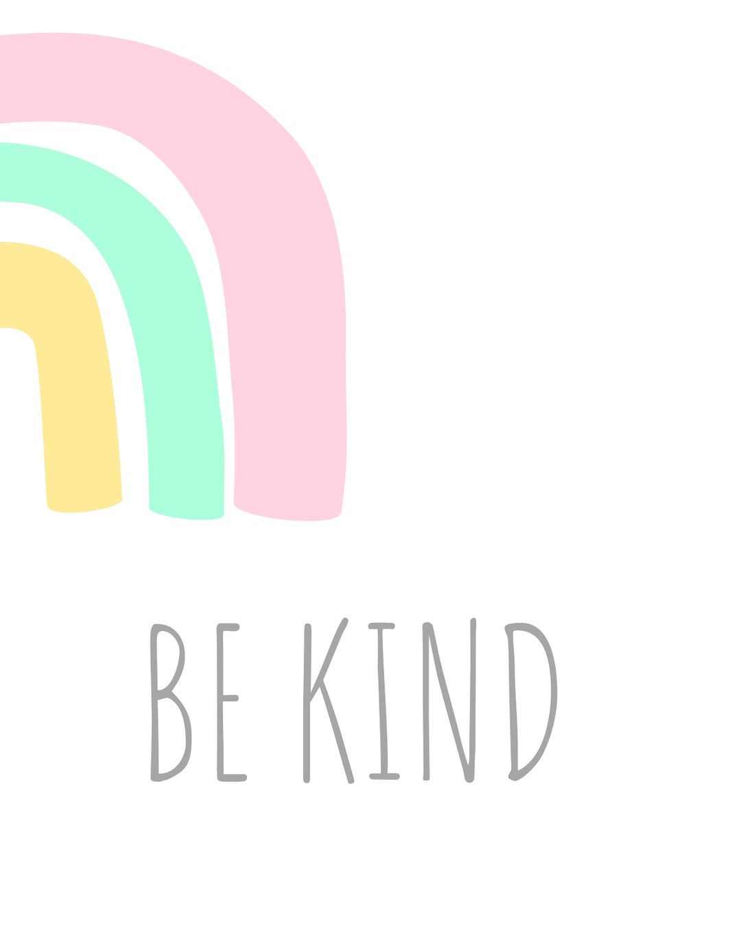 Be Kind Printable - Etsy