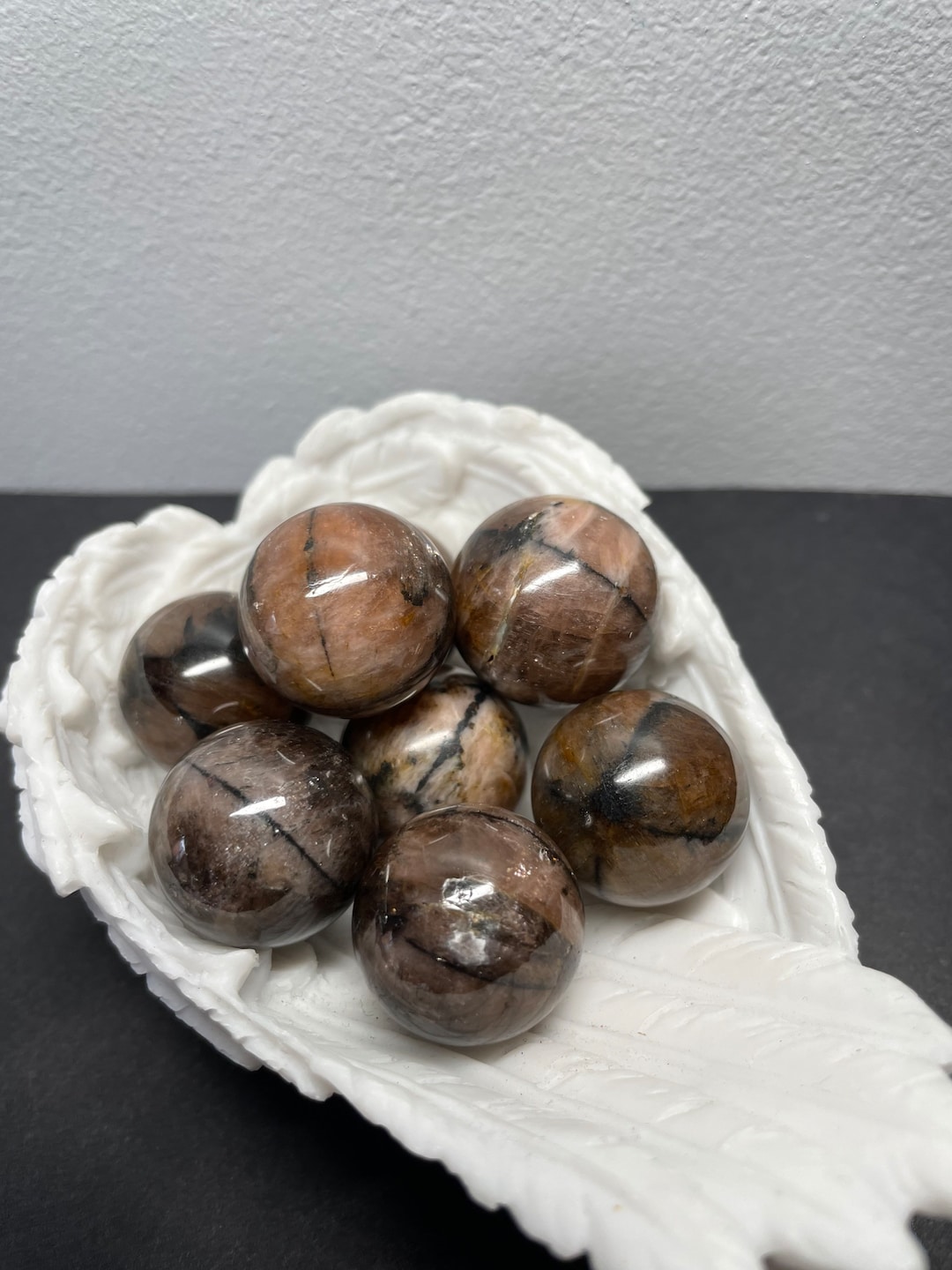 Chiastolite Spheres Crystal, 100% Natural , Healing Meditation - Etsy UK