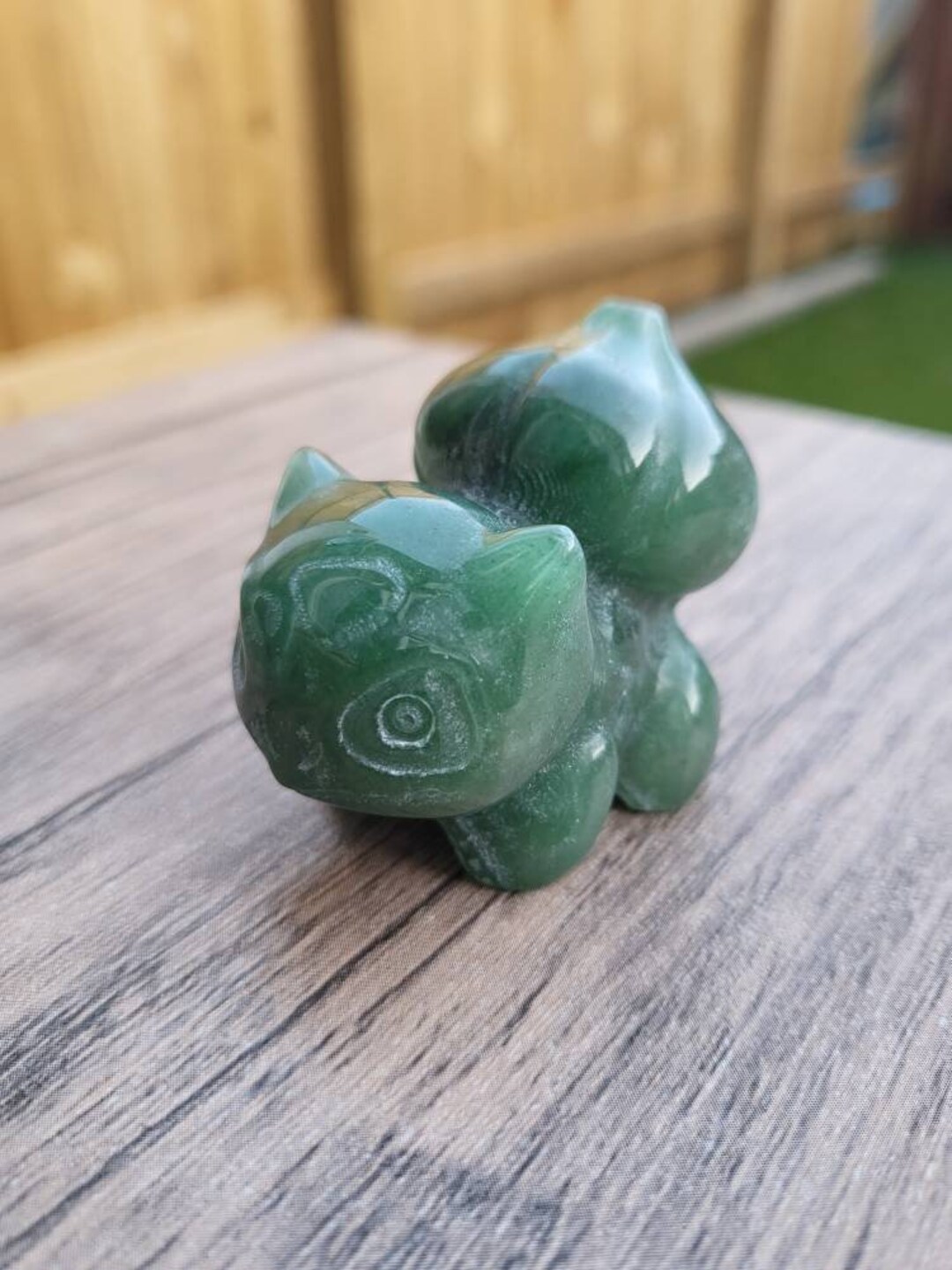 Pokemon Bulbasaur Carving , Crystal 100% Natural - Etsy