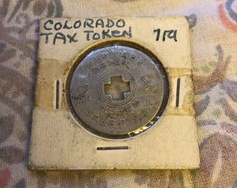 Colorado Tax Token - Etsy