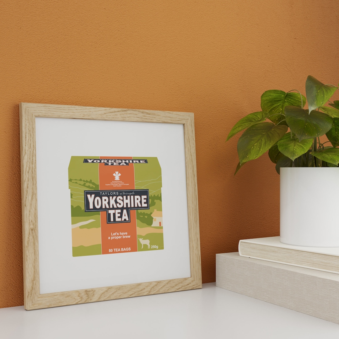 Yorkshire Tea Art Print | Yorkshire Tea Illustration | Proper Brew ...