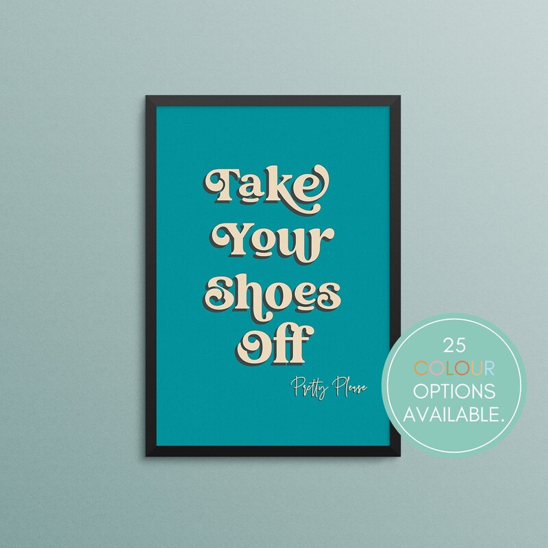 Wipe Your Feet Sign - Etsy