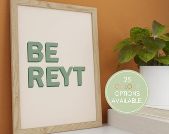 Gerritetten Description Print Yorkshire Slang Print - Etsy UK