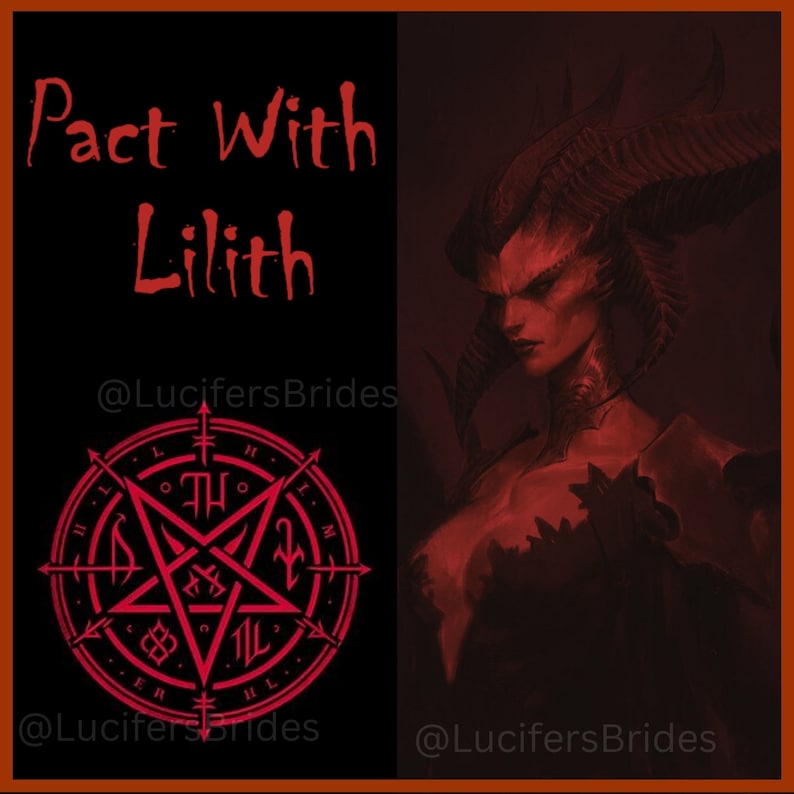 PACT WITH LILITH - Etsy