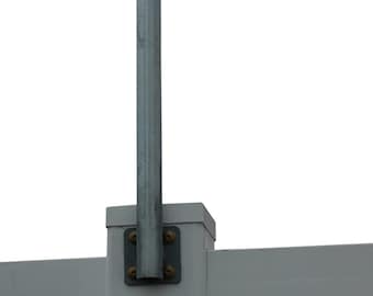 2-1/2 Extend-a-fence Fence Extender Black Chain Link - Etsy