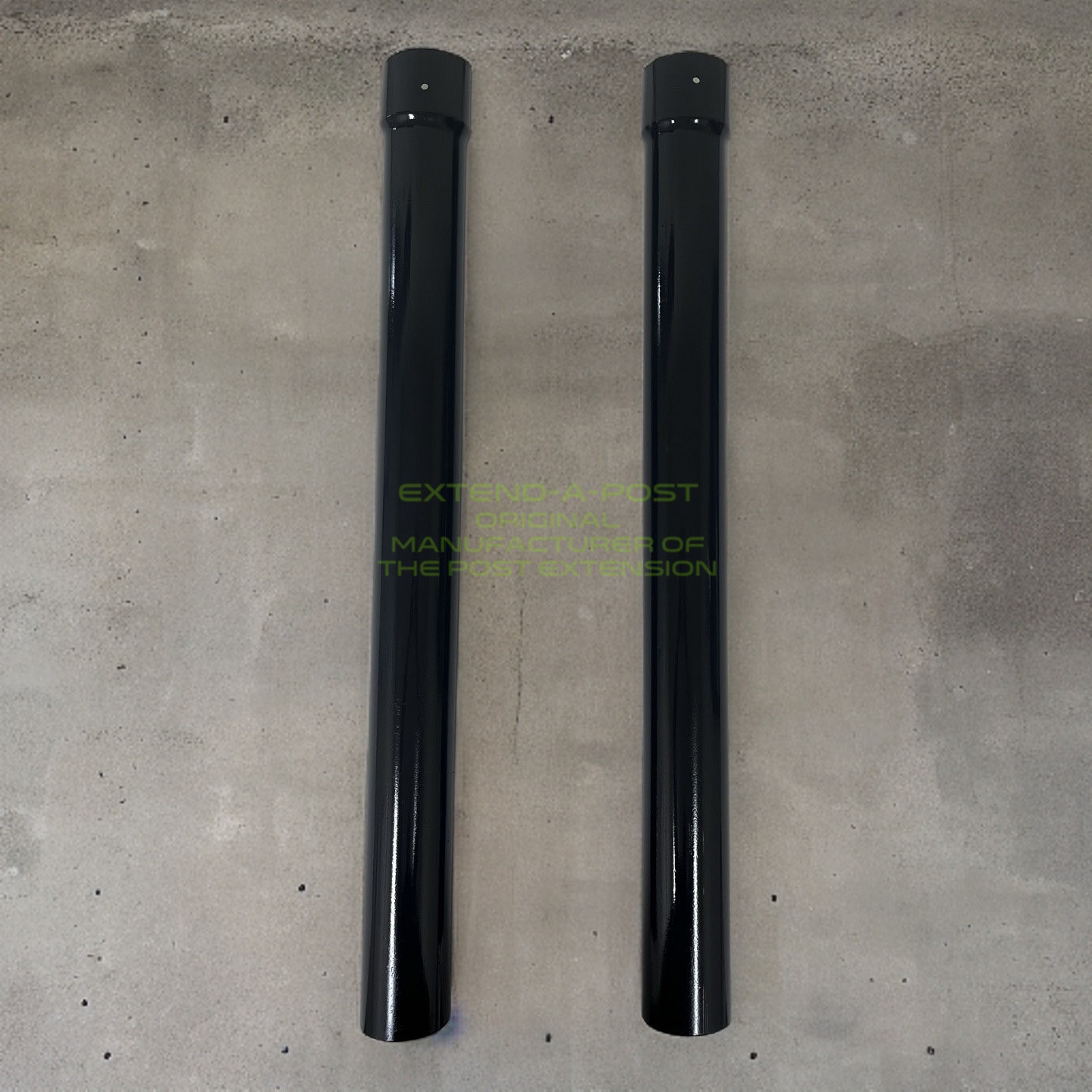 2-1/2" Extend-a-fence Fence Extender - Black - Chain Link - Raise Fence ...