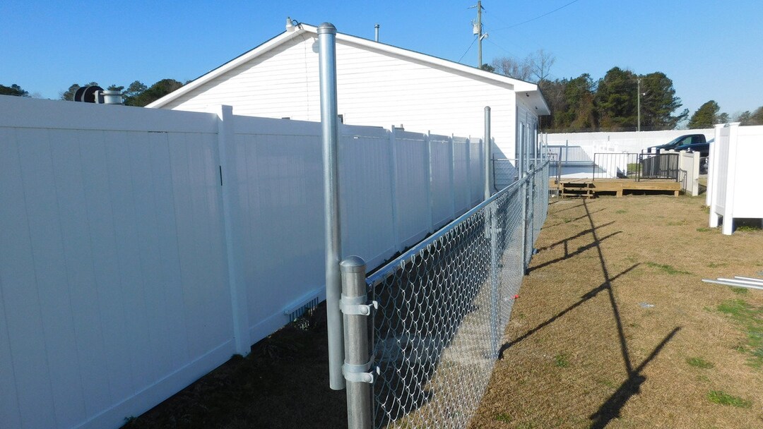 Extend-a-post - 1-5/8" OD Pipe Extension 2' Long - Clamp Onto 2-1/2 ...