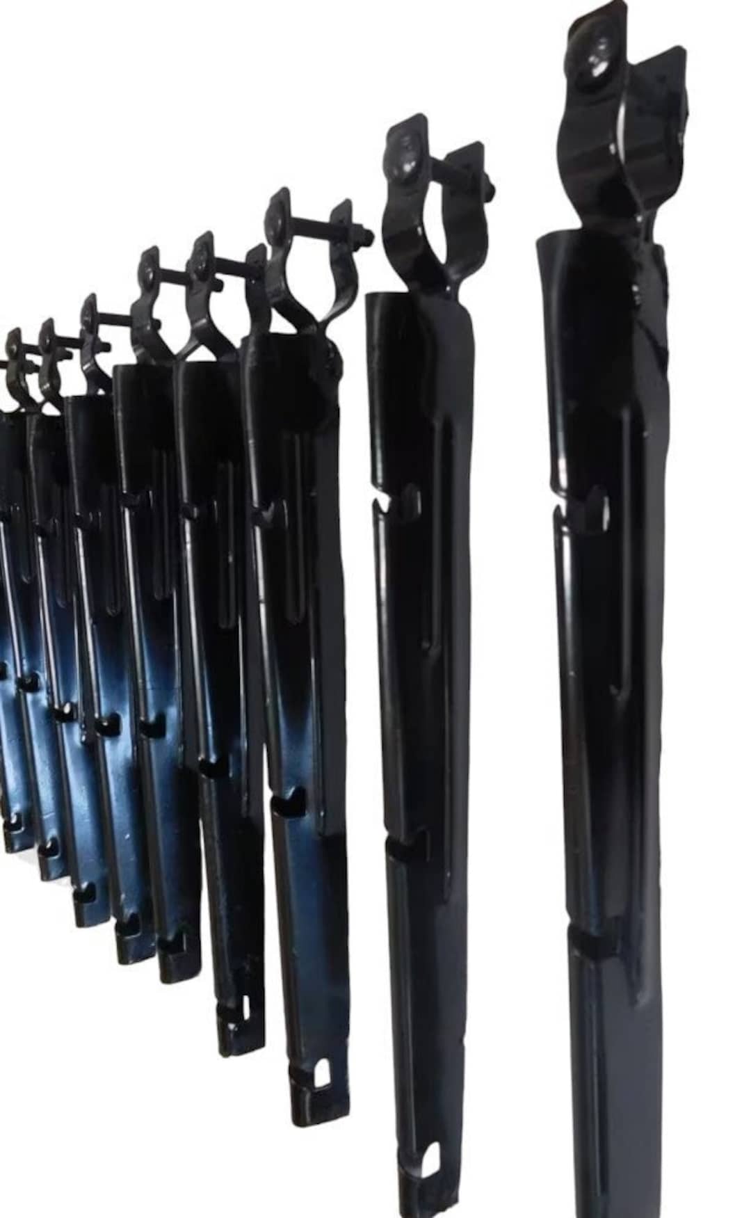 Extend-a-post - Black Barbwire Arm Extensions – Install on 1-5/8" Top ...