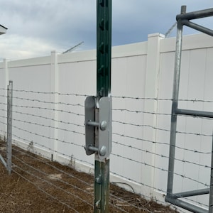 Extend-a-post Vertical Bolt-on T-post Extension X 2' Long - Vineyard ...