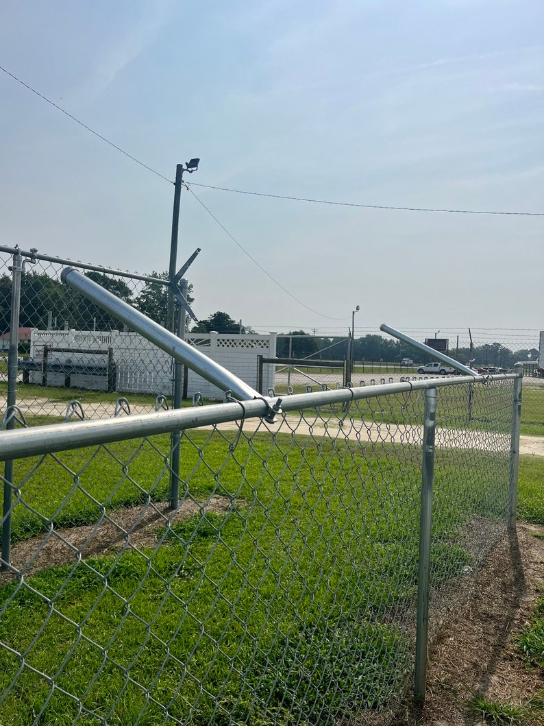 Extend-a-post Post Extensions for Chain Link Fence for Installation ...