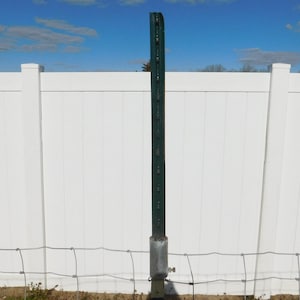 Extend-a-post T-post Extension - VERTICAL - 6PACK / 4' - Etsy