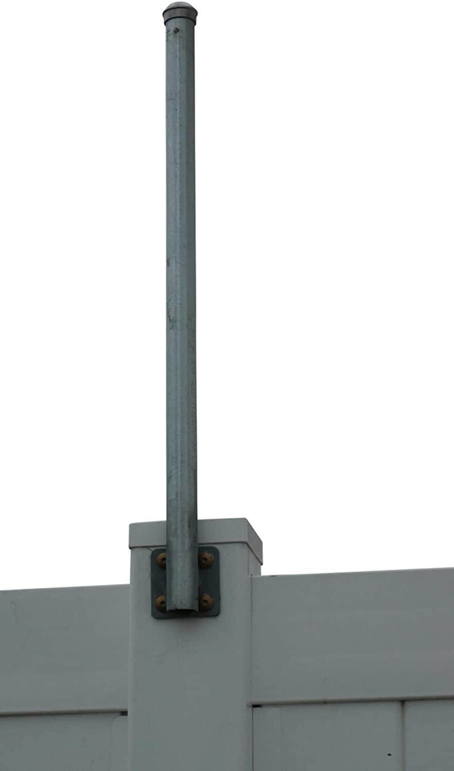Vertical X 2' Extend-a-post Extensions for PVC And/or Wood Fence Flat ...