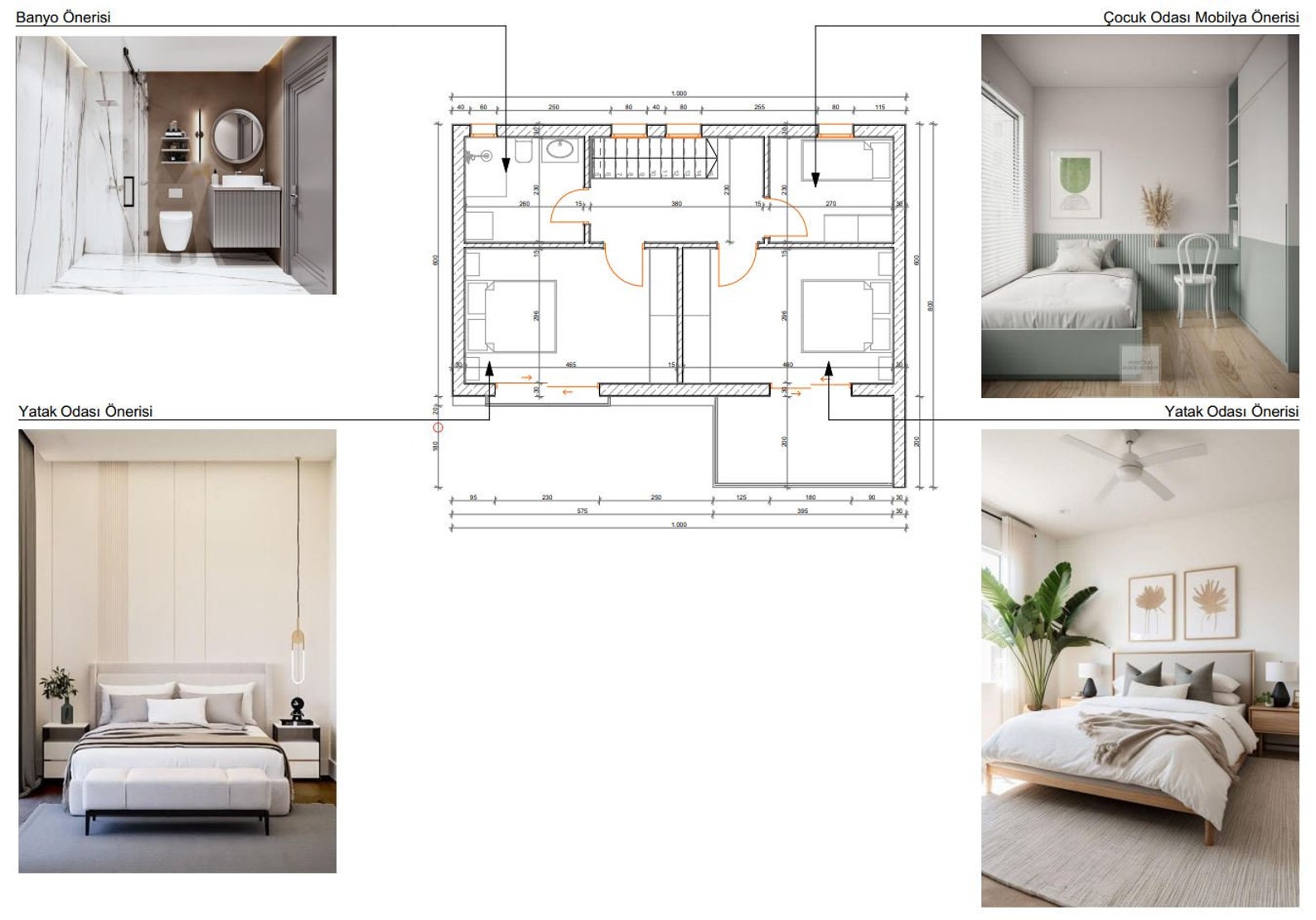 Tiny House Plans With 3 Bedroom, Tiny House, Custom House Drawing PDF ...