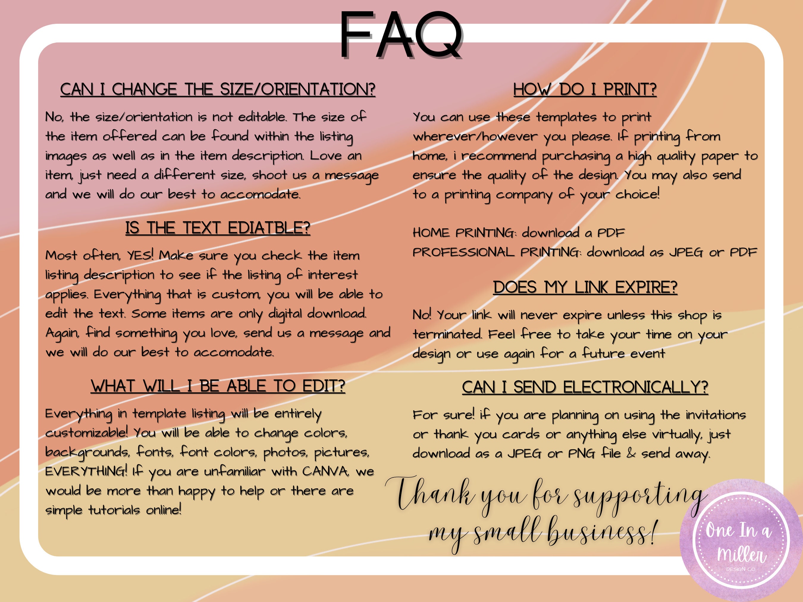 Open House Feedback Form | Digital Download | 071 - Etsy