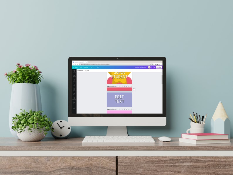 Pencil Behavior Tracking Chart, Classroom Management, Student Behavior ...