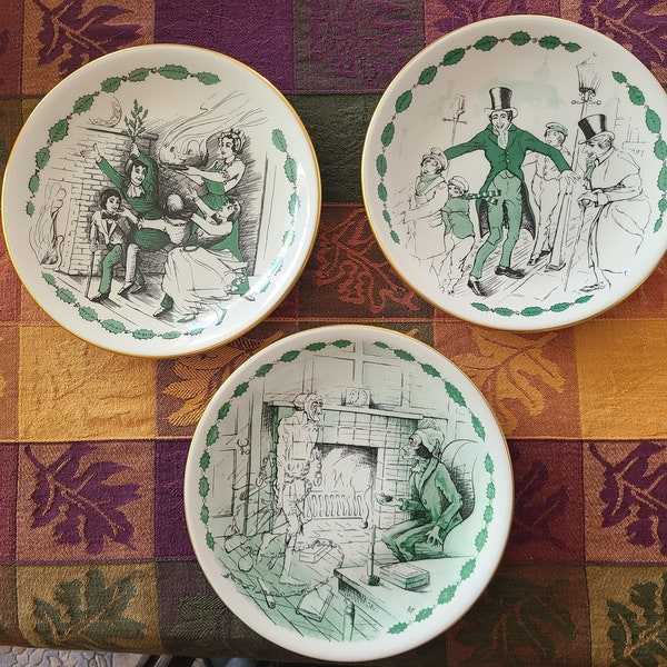 Christmas Carol Plates - Etsy