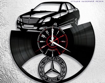 Mercedes Benz Wall Clock - Etsy