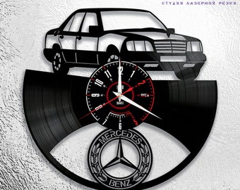 Mercedes Benz Wall Clock - Etsy