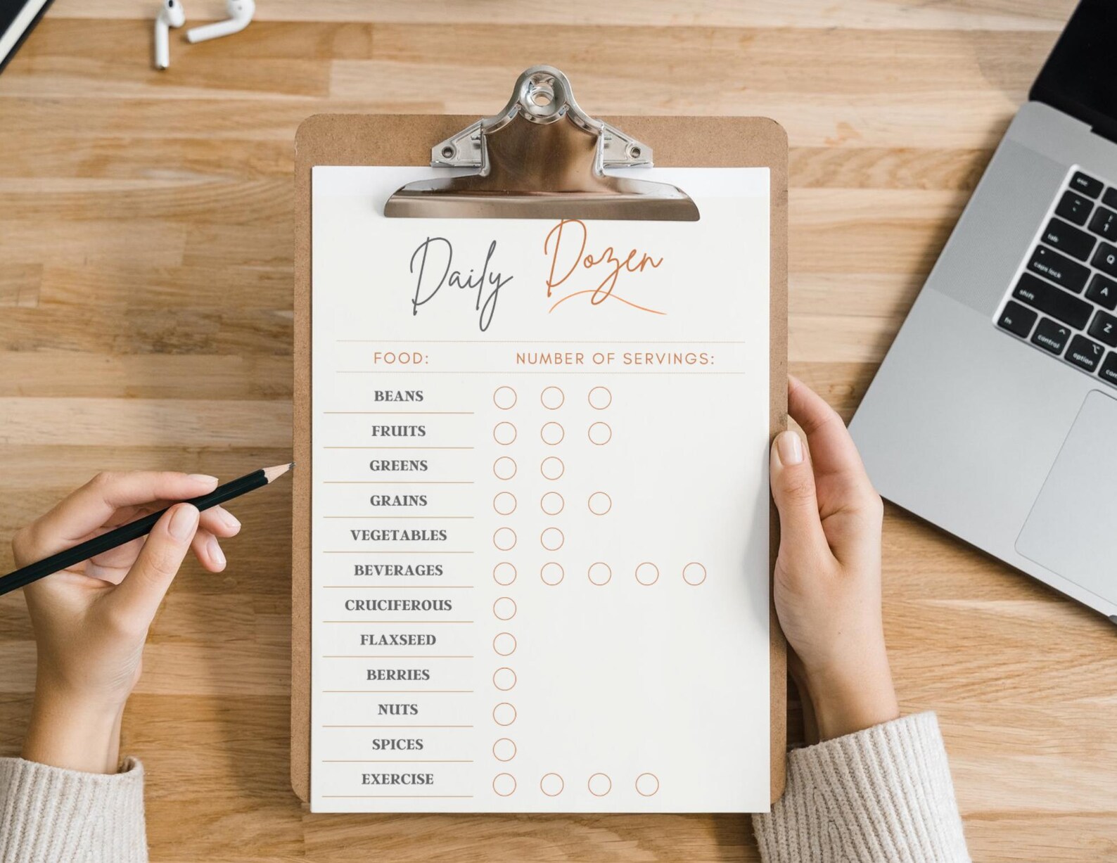 Daily Dozen Checklist | Food Tracker | Nutrition | How Not to Die ...