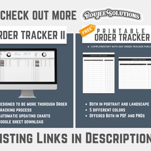 Order Status Tracker | Order Tracker, Book Keeping, Spreadsheet ...