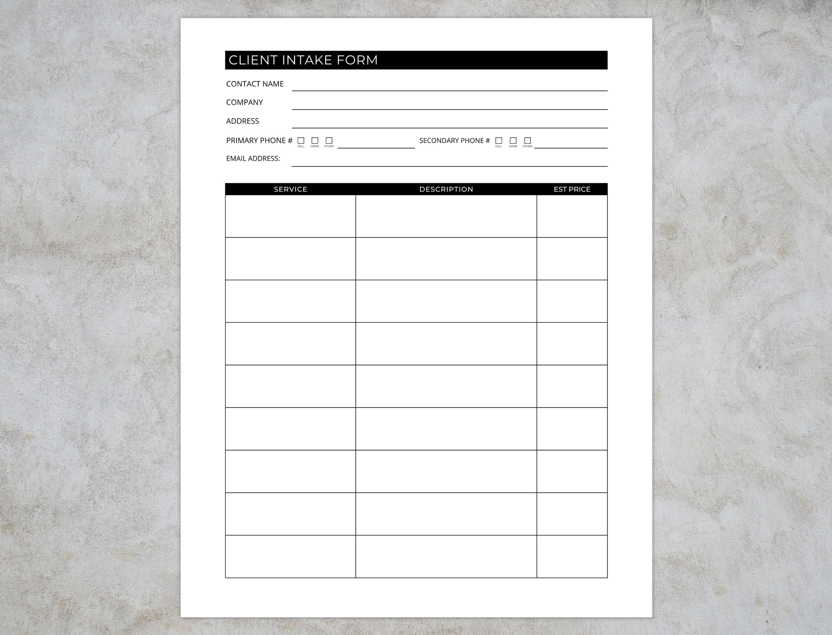 Capture Leads, Impress Clients | Modern Small Business Customer Profile ...