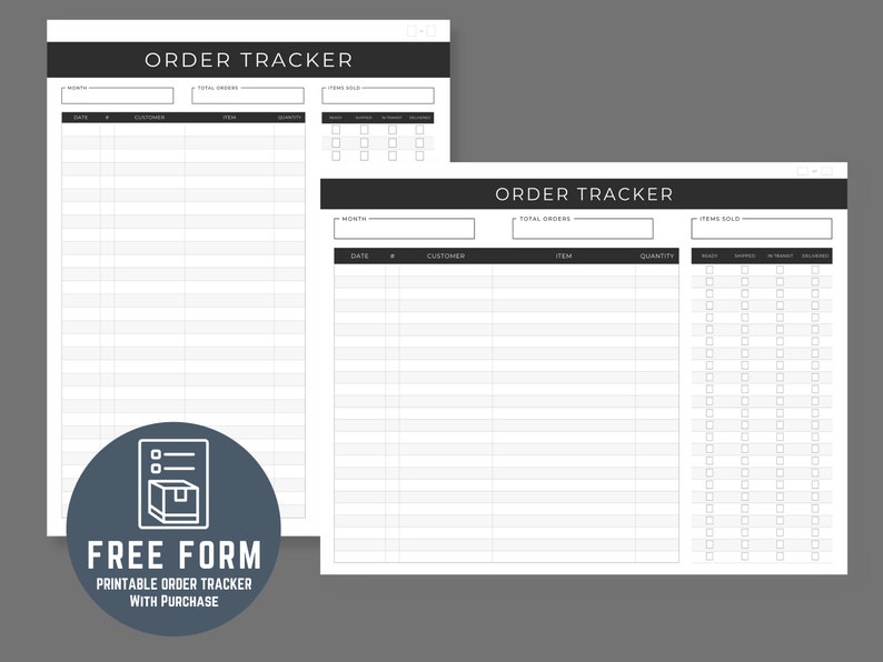 Order Status Tracker | Order Tracker, Book Keeping, Spreadsheet ...