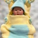 Baby Wrap: Circular KNITTING MACHINE PATTERN for Knitted Baby Stroller ...