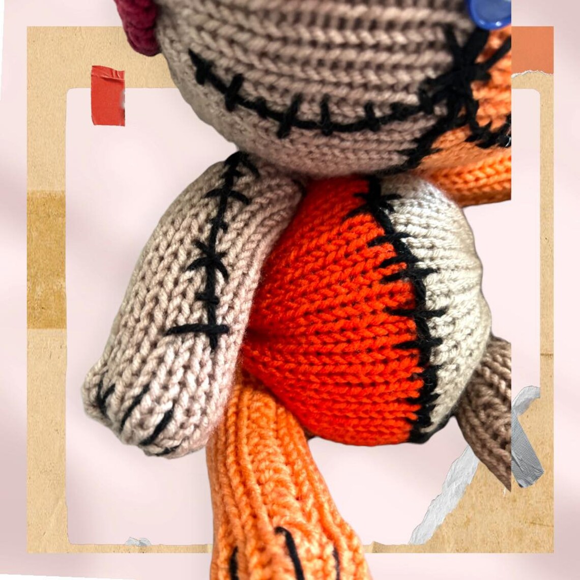 Autumn Rag Doll: Circular KNITTING MACHINE PATTERN for - Etsy